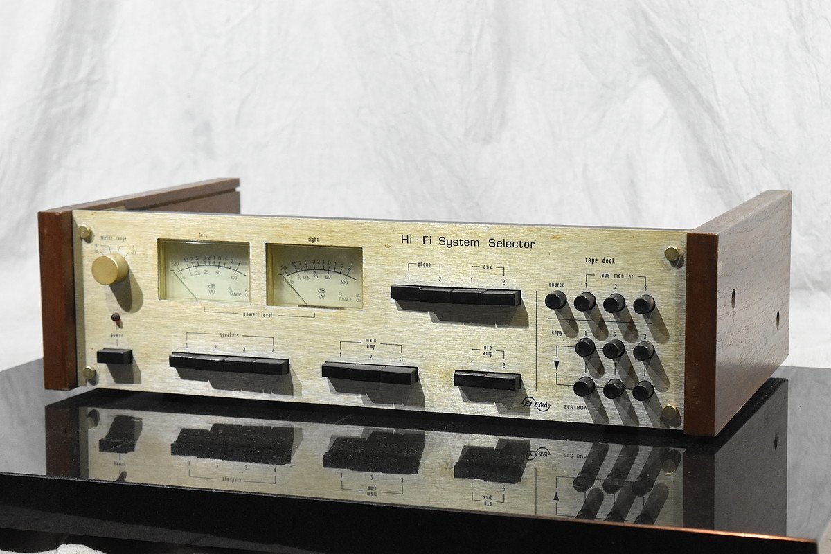 【傷や汚れあり】ELENA エレナ電子 システムセレクター Hi-Fi SYSTEM SELECTOR ELS-80Aの落札情報詳細 - ヤフオク落札価格検索 オークフリー