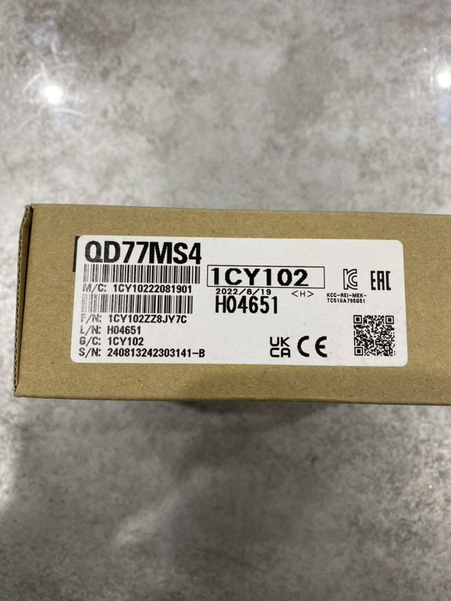 【未使用】【新品未開封】2022年製 MITSUBISHI ELECTRIC 三菱電機 QD77MS4 シンプルモーションユニット シーケンサ ...