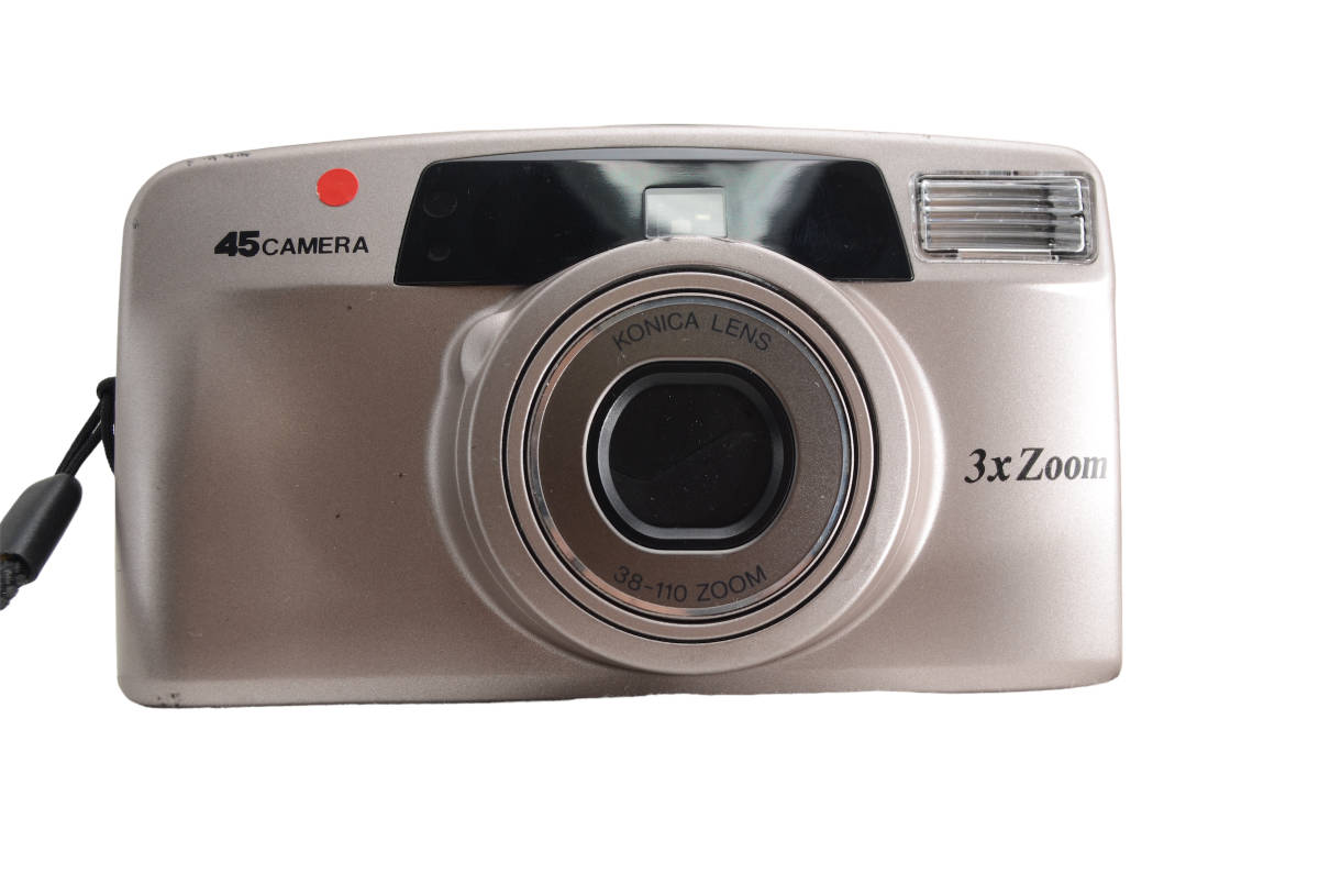 【目立った傷や汚れなし】★良品★KONICA 45 CAMERA 3X ZOOM#4543の落札情報詳細 - Yahoo!オークション落札価格検索 オークフリー