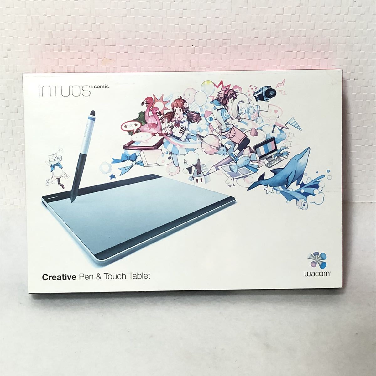 【未使用に近い】【未開封品】ワコム Wacom Intuos comic Creative インテュオス コミック クリエイティブ Pen&Touch Tablet ペン＆タッチ タブレット ...