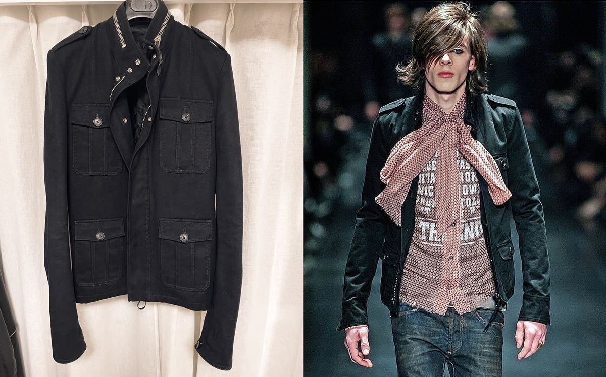 【未使用】【05awショーサンプル】ディオールオム Diorhomme ラムスエードレザージャケット M65 フランス製 世界1着のみ セリーヌ サンローランの落札情報詳細 - Yahoo ...