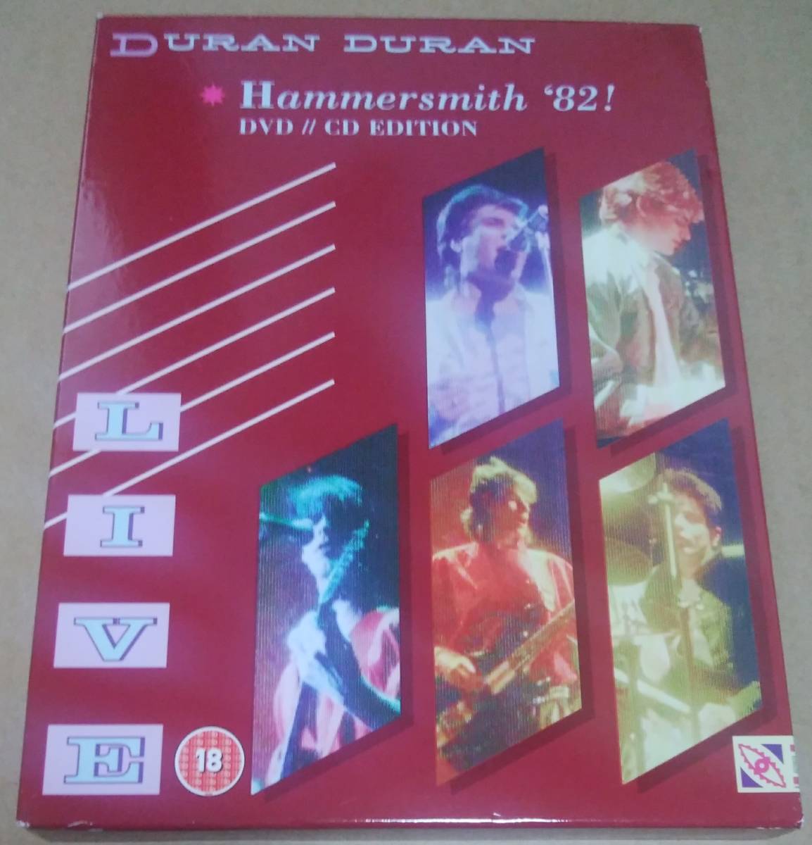 【やや傷や汚れあり】デュラン デュラン Hammersmith '82 LIVE - Duran Duran ライヴ 1982 DVD CD / Andy Taylor アンディ テイラー ...