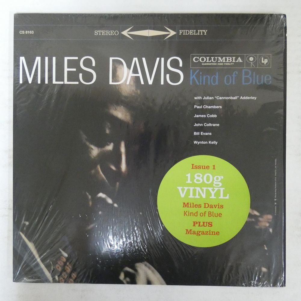 【やや傷や汚れあり】46035625;【Europe盤/高音質180g重量盤/シュリンク】Miles Davis / Kind Of Blueの落札情報詳細 - ヤフオク落札価格検索 オークフリー