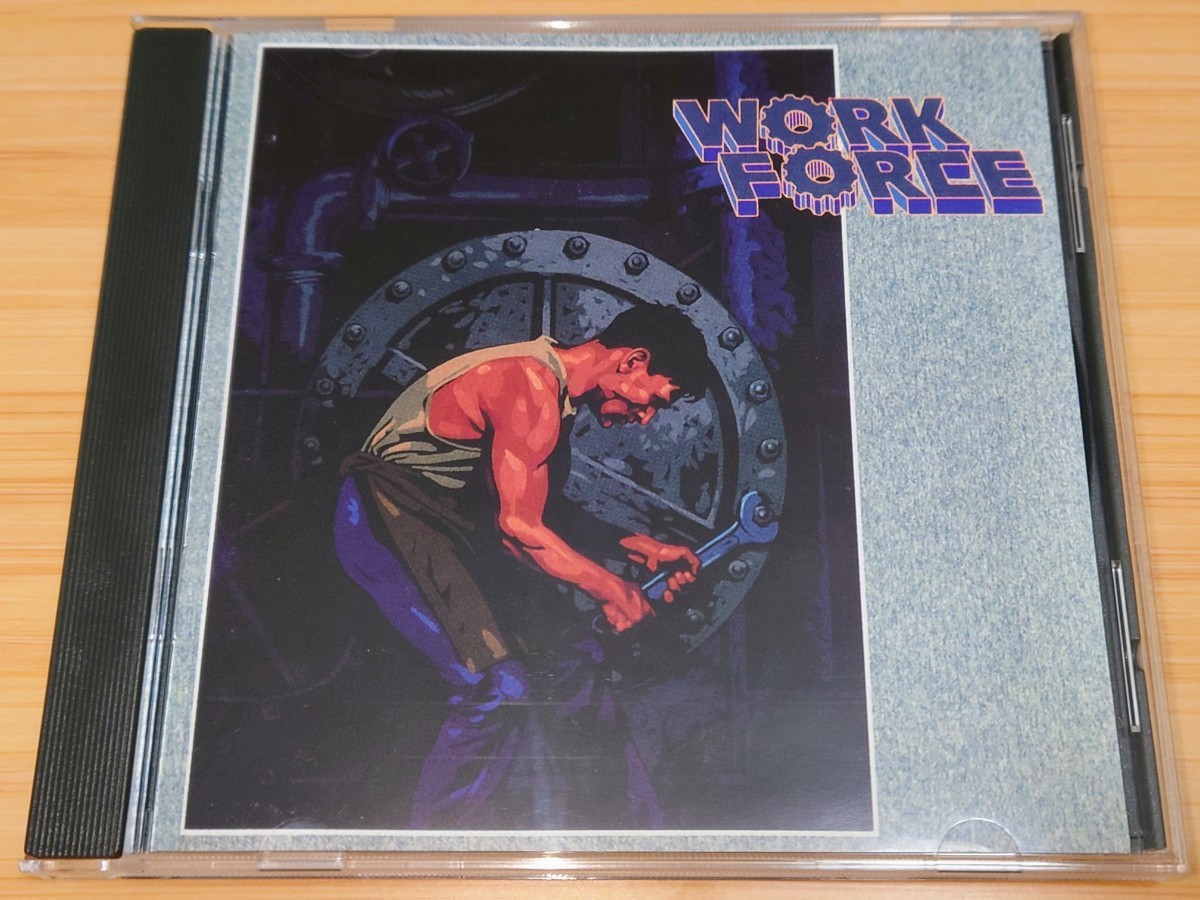 【目立った傷や汚れなし】【即決 輸入盤 コレクターズCD】WORK FORCE/WORK FORCE 1989年作品/1st USメロハー ...