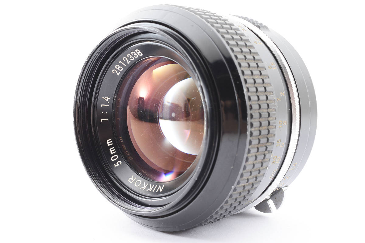 【目立った傷や汚れなし】★☆ニコン Nikon NIKKOR 50mm F1.4 単焦点 非Ai ★☆#20444の落札情報詳細 ...
