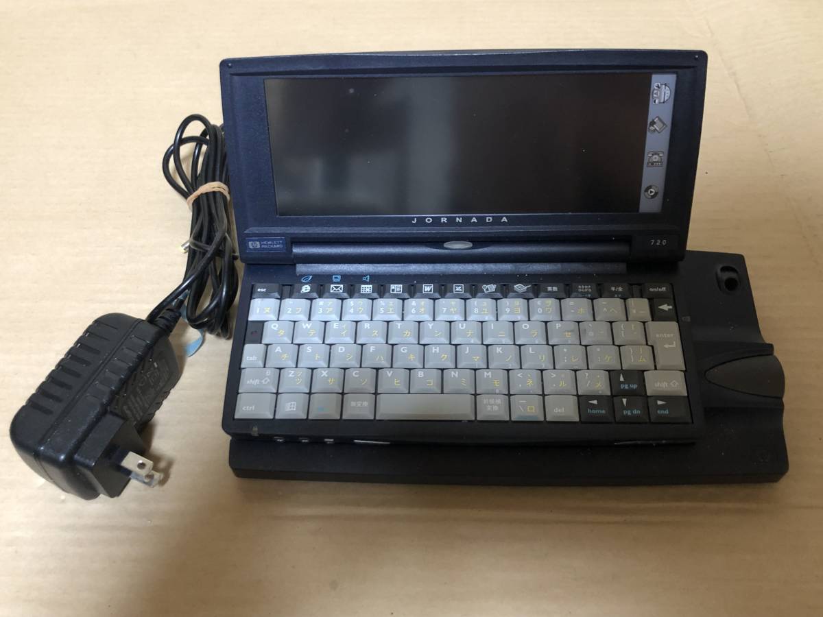 【傷や汚れあり】★hp ヒューレットパッカード Handheld PC Jornada Windows Powered 電源入りますが画像焼け ...