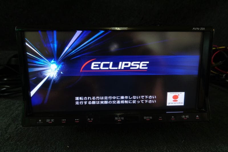 【やや傷や汚れあり】ECLIPSE イクリプス FUJITSU TEN 地図2016年 メモリーナビ Bluetooth 対応!! フルセグTV DVD USB カーナビ CD録音 AVN ...