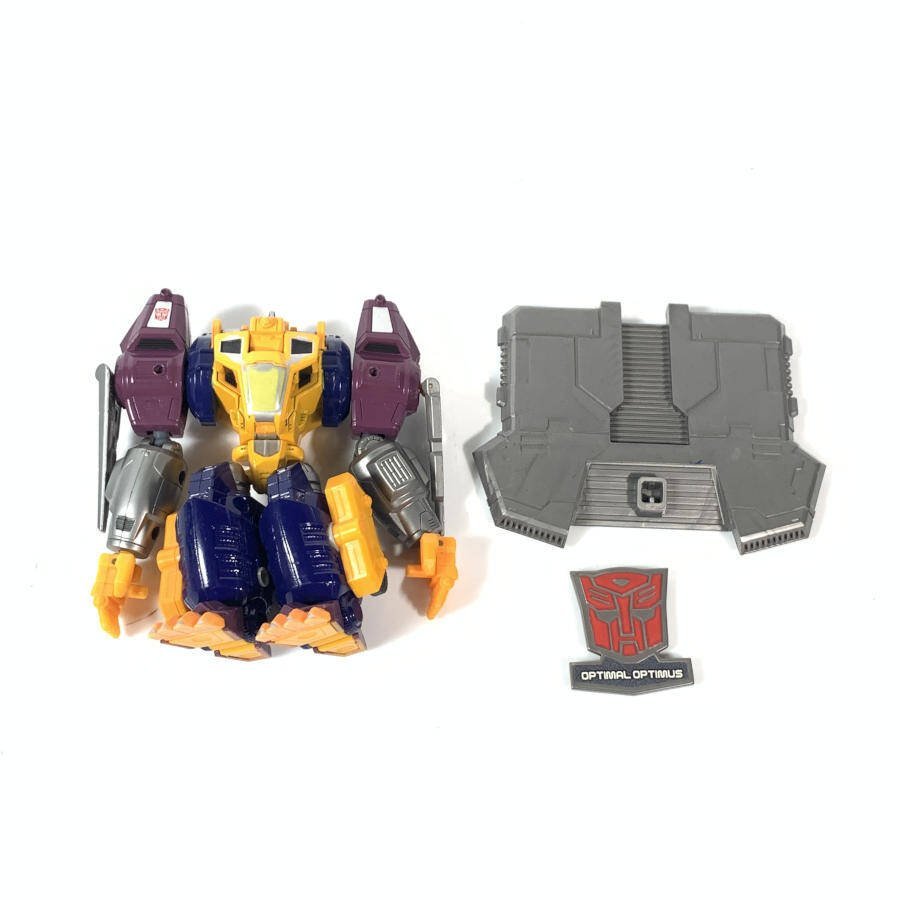 【傷や汚れあり】HASBRO ハズブロ OPTIMAL OPTIMUS TITANIUM SERIES DIE CAST トランスフォーマー ...