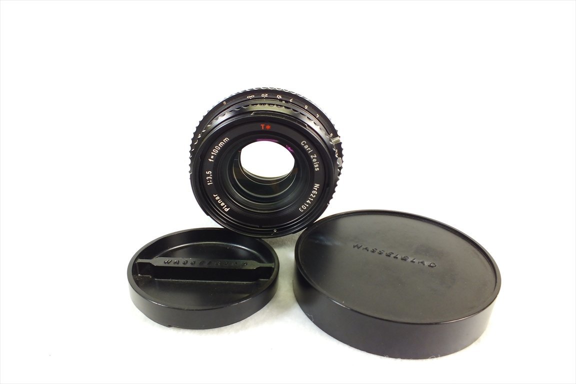 【やや傷や汚れあり】 Hasselblad ハッセルブラッド Carlzeiss 中判用レンズ Planar 3 5 100mm 中古 現状品