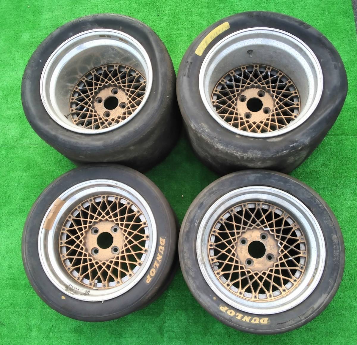 【傷や汚れあり】スピードスター スターフォミュラー メッシュ RX-7 SA22C レース用 ホイール 10J×16インチ 13J×16インチ ...