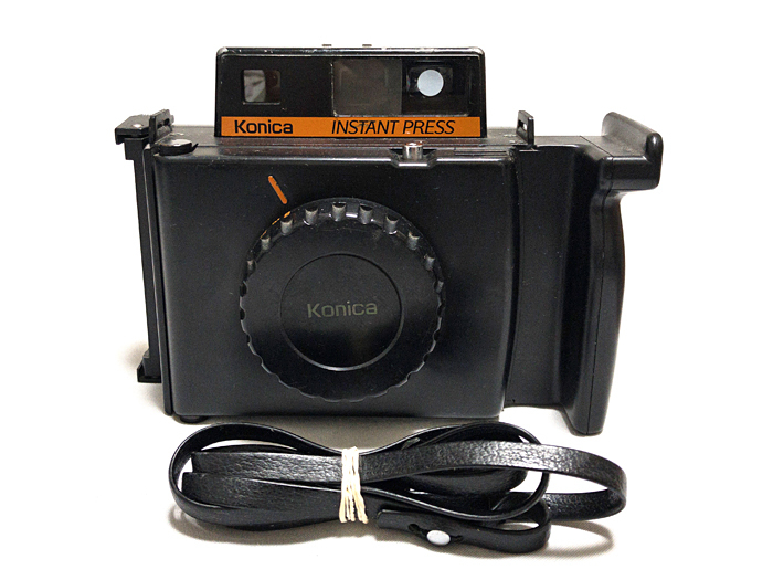 【目立った傷や汚れなし】蛇腹 レンズキレイ Konica Instant Press hexanon 110mm f4 コニカ インスタント ...