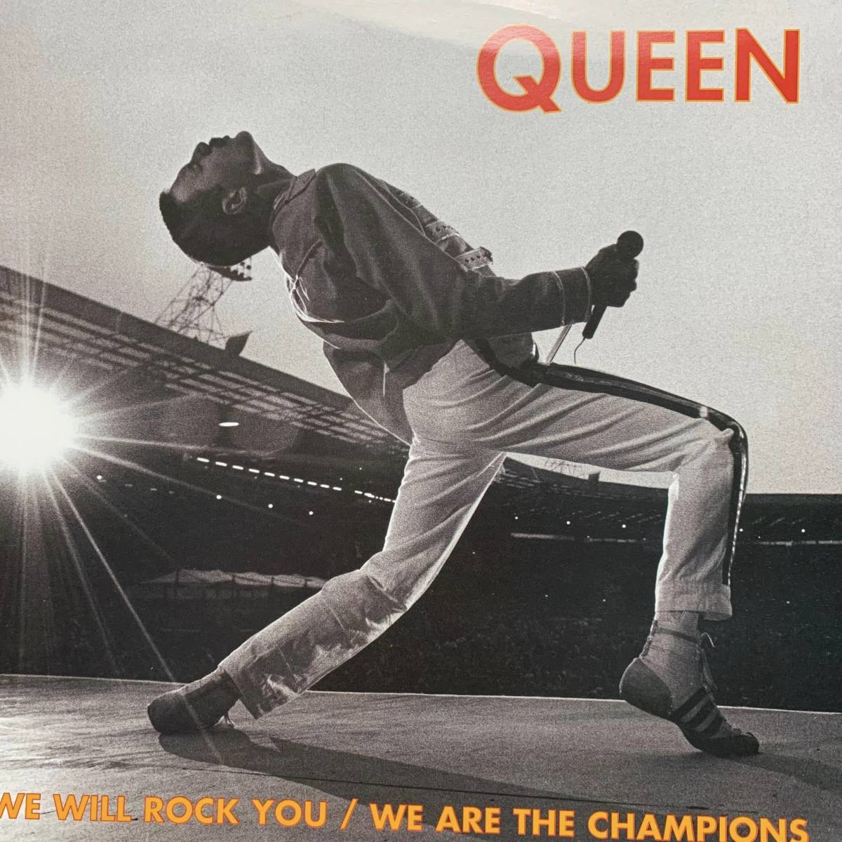 【未使用に近い】美盤!! Queen - We Will Rock You / We Are The Champions 12inch ...