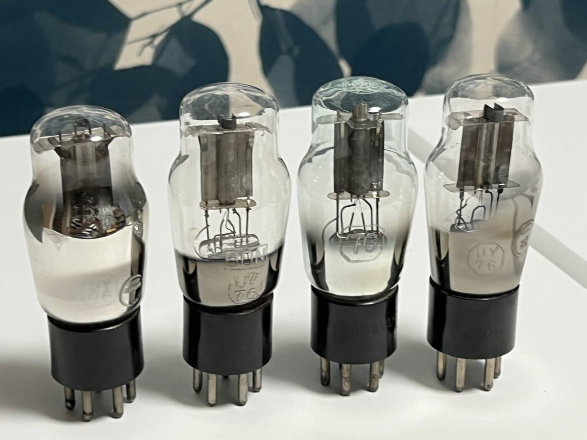 【傷や汚れあり】UY76 76 4本 各社 試験済み 真空管 中古の落札情報詳細 - ヤフオク落札価格検索 オークフリー