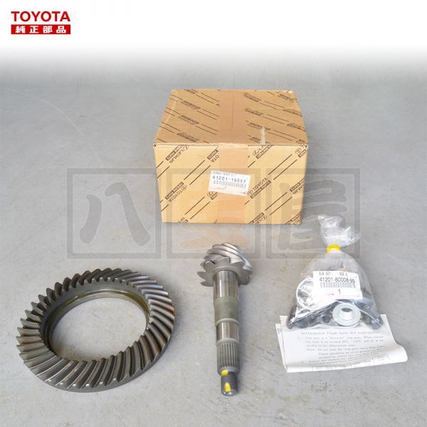 【未使用】トヨタ 純正品 リヤディファレンシャル ファイナルギアキット 41201-19557 4.556 86 ZN6 BRZ ZC6 本物 ...