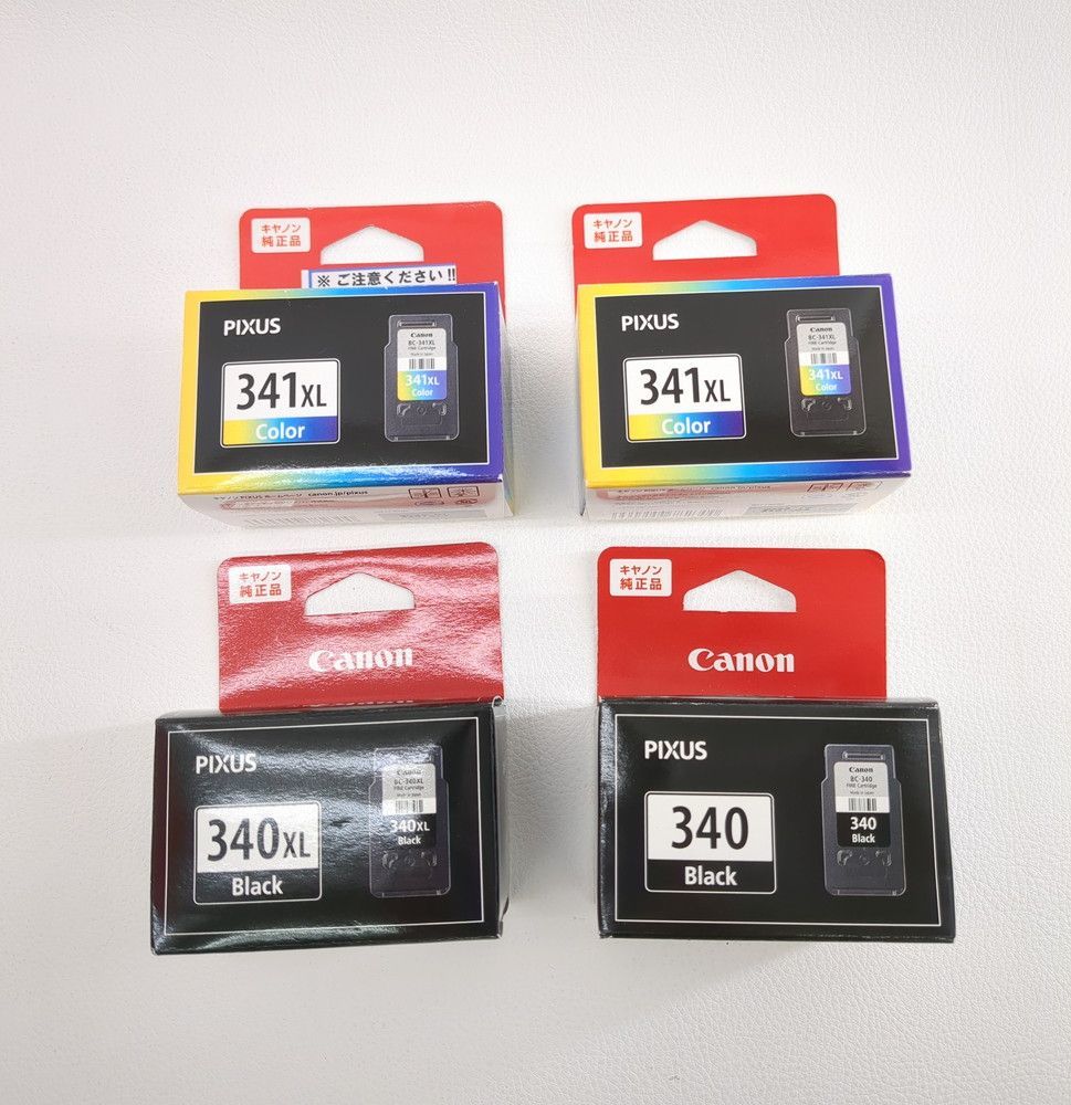 【未使用】【ジャンク 未使用・期限切れ】CANON 純正 インクカードリッジ BC-340・BC-341XL・BC-340XLまとめ 3101/西伊場店の落札情報詳細 - ヤフオク落札価格検索 ...