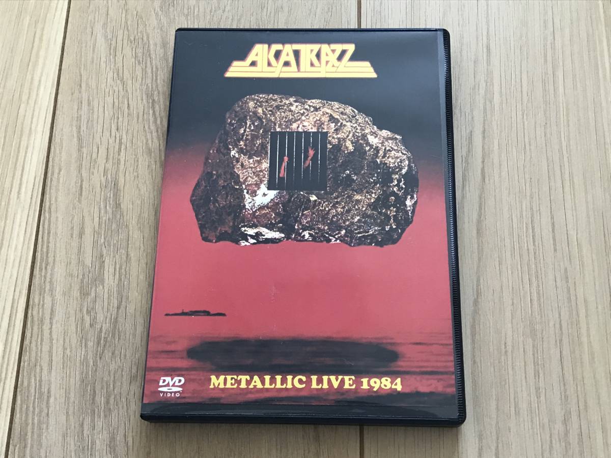 【目立った傷や汚れなし】[DVD-R] ALCATRAZZ アルカトラス / METALLIC LIVE 1984 メタリック ライヴ 1984の落札情報詳細 - ヤフオク落札価格検索 オークフリー