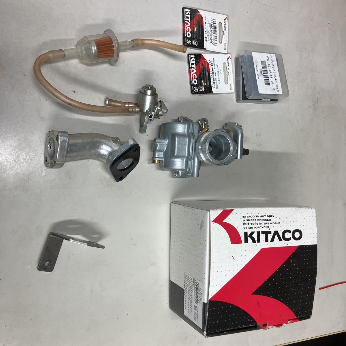 【未使用に近い】キタコ (KITACO) ビッグキャブキット ケーヒンPC20 インテークポート径φ22-対応 スーパーカブ50/リトルカブ 110-1087516 シの落札情報詳細 ...