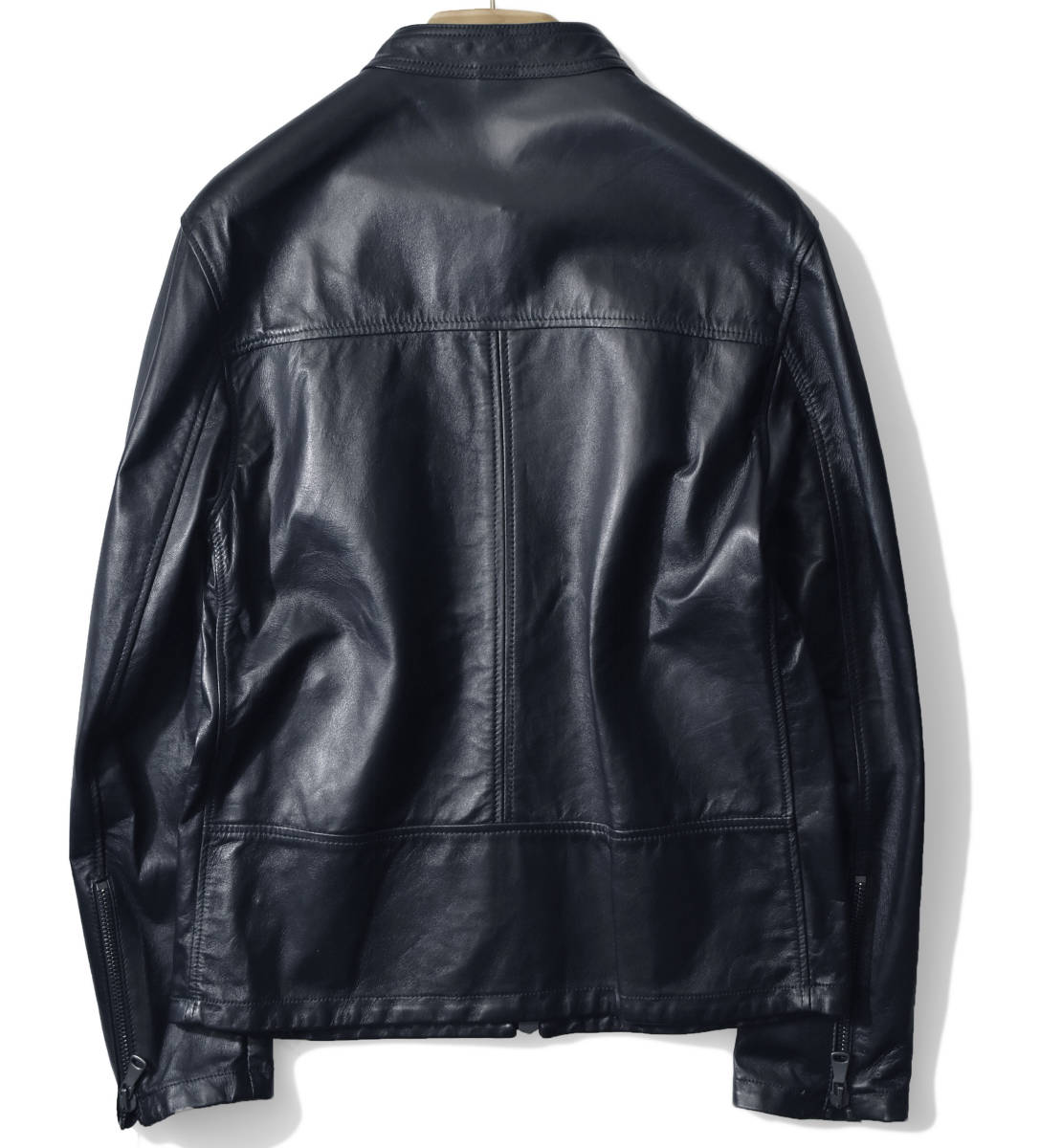 【未使用】36,3万【FEDELI フェデーリ 新品】 秋冬春 王道だけどカッコいい！端正なハンサム顔 大人のライダースの理想形 ラムレザージャケットの落札情報詳細 - Yahoo ...