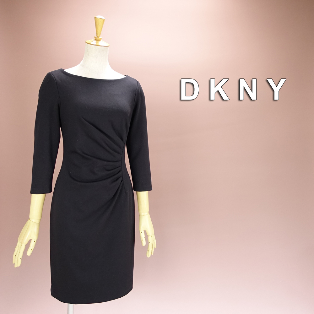 【未使用】半額セール★新品 DKNY 4/9号 ダナキャラン 黒 ワンピース パーティドレス ブラック 長袖 結婚式 二次会 披露宴 フォーマル 華36EE1605の落札情報詳細 - ヤフオク ...