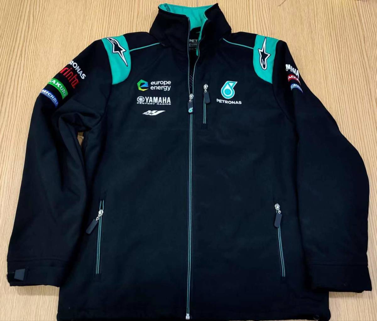 【未使用】ヤマハ ペトロナス PETRONAS YAMAHA SRT MotoGP Softshell Jacket ソフトシェル ジャケット ...