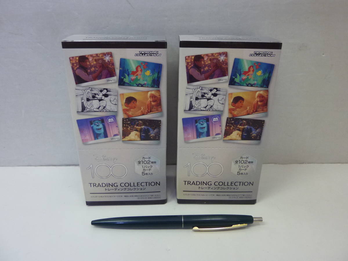 【未使用】エンスカイ Disney 100 TRADING COLLECTION ディズニー100トレーディングコレクション 12パック入り 未開封 2BOX セット トレカの落札情報詳細 ...