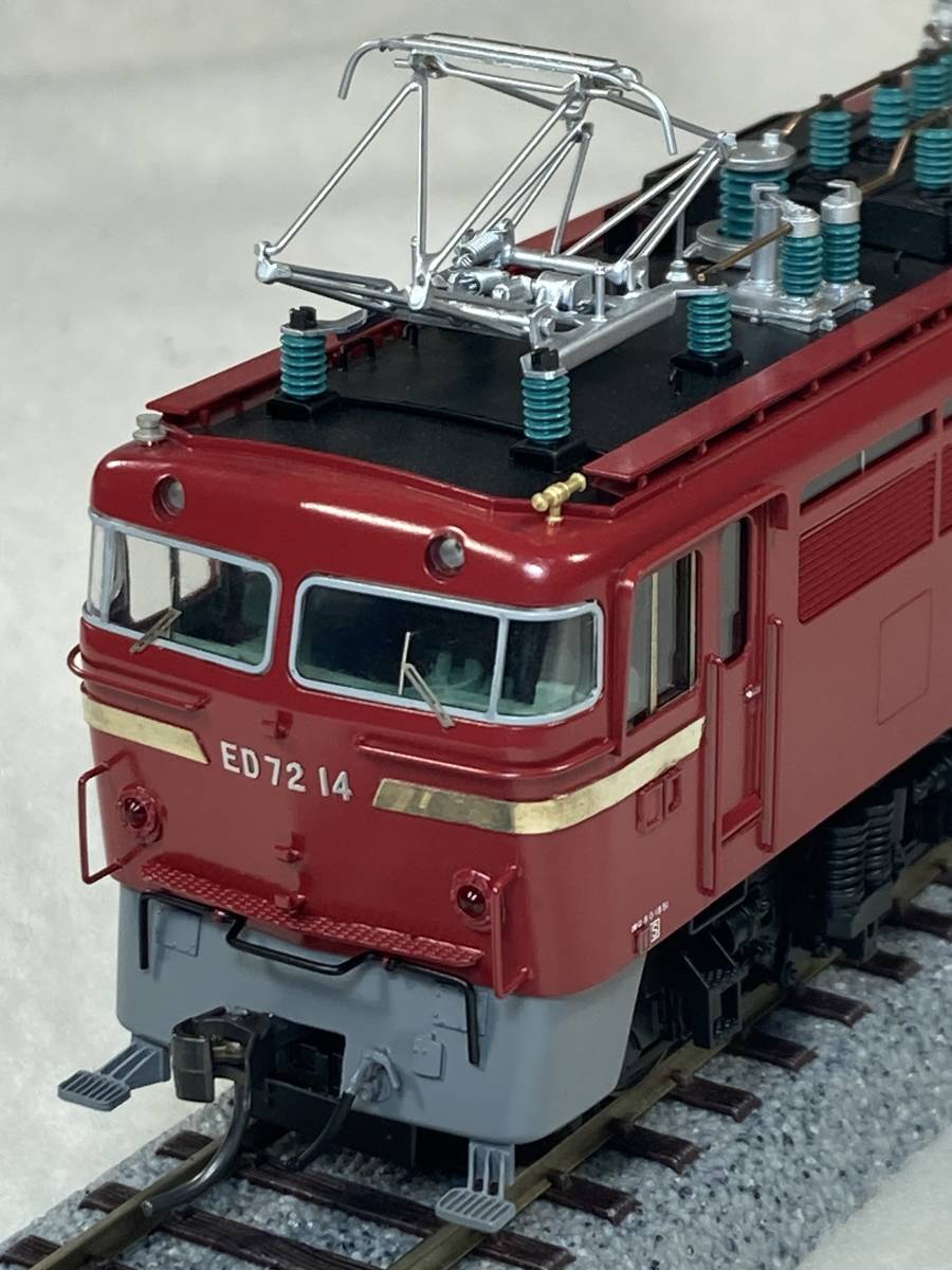 【目立った傷や汚れなし】天賞堂・HO・ED72 14号機 (二次型・九州ブルトレ牽引機)TAギア・ブラス製・標識灯点灯・黒ラベル超精密HGモデルの落札情報詳細 - ヤフオク落札価格検索 オークフリー