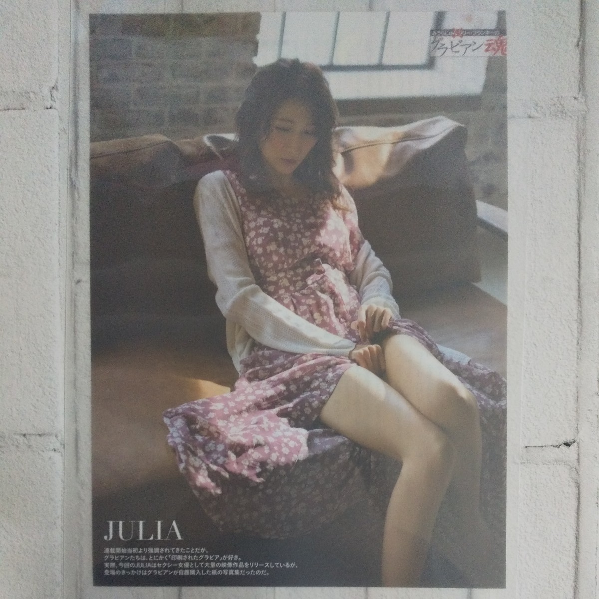 【やや傷や汚れあり】『雑誌グラビア ラミネート加工』O-396『JULIA ランジェリー』 SPA! スパ 2022年8月9日号 A4 4枚7ページ ※15の落札情報詳細 - ヤフオク落札価格 ...