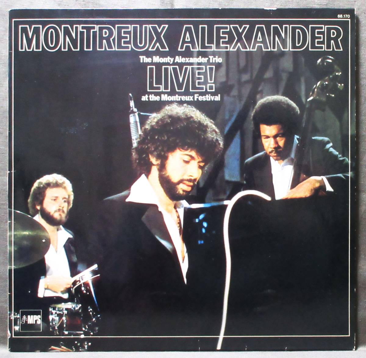 【目立った傷や汚れなし】(LP) 独/MPS THE MONTY ALEXANDER TRIO [LIVE! AT THE MONTREUX ...