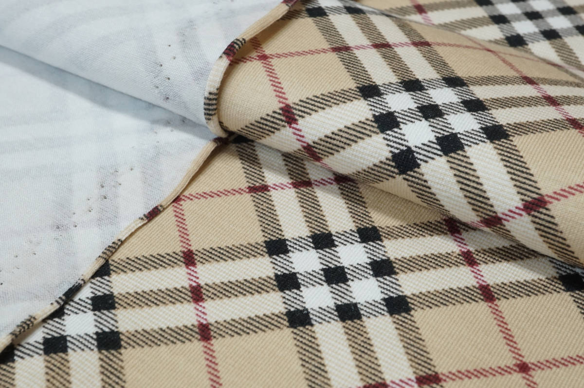 【未使用】綿PU 天竺ニット 中厚ソフト2way伸縮 チェック柄ベージュ長4m巾155cm 長袖Tシャツ チュニック ニットワンピ スパッツ ニット小物の落札情報詳細 - Yahoo ...