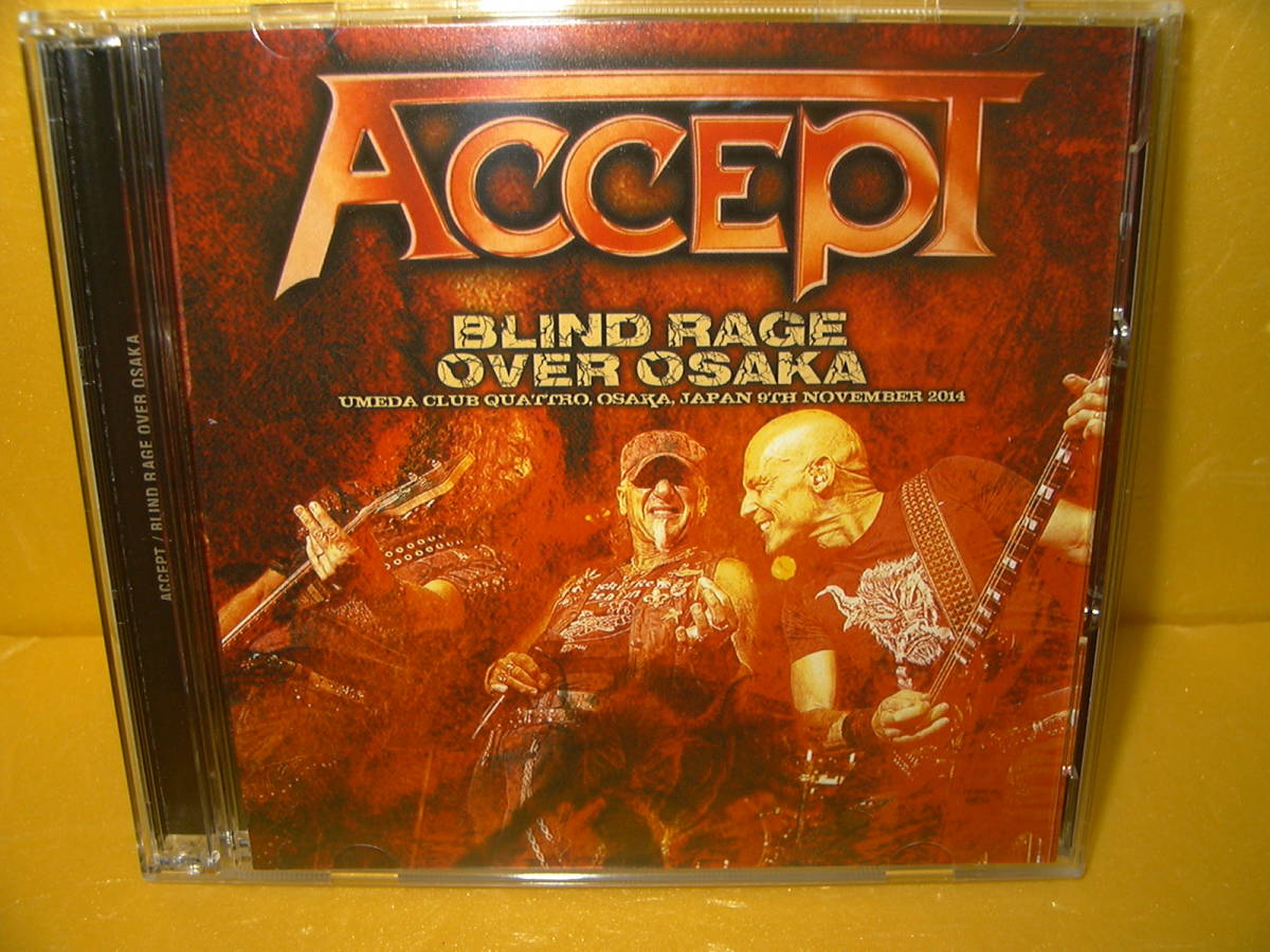 【目立った傷や汚れなし】【2CD】ACCEPT「BLIND RAGE OVER OSAKA」の落札情報詳細 - Yahoo!オークション落札 ...