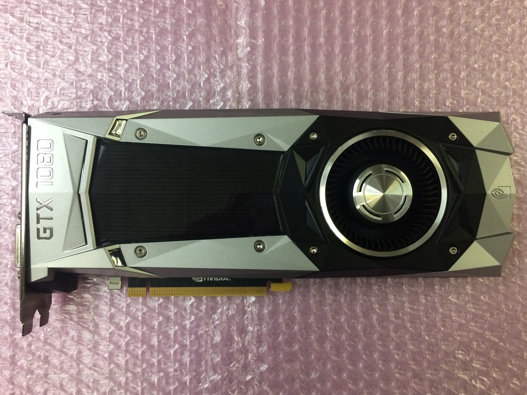 【やや傷や汚れあり】★即決★ NVIDIA GeForce GTX1080 リファレンスの落札情報詳細 - ヤフオク落札価格検索 オークフリー