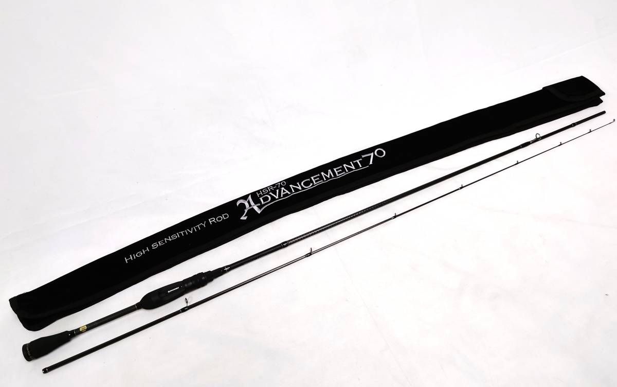 【未使用】34 アドバンスメント HSR-70 2ピース アジングロッド スピニング アジング メバリング 根魚 サーティーフォー ...