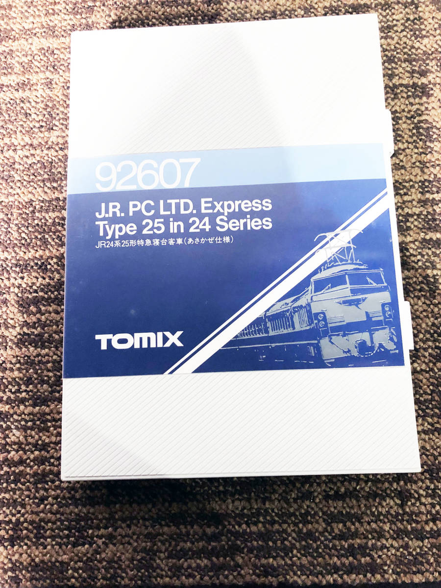 【傷や汚れあり】 60/36 tomixトミックス 国鉄24系25形特急寝台客車（あさかぜ仕様）セット Nゲージ 92607の落札情報詳細 ...