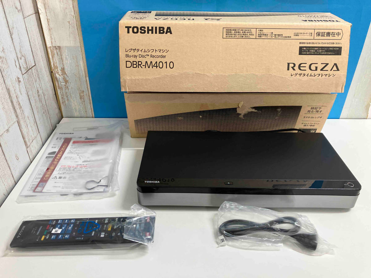 【目立った傷や汚れなし】美品 TOSHIBA DBR-M4010 REGZAタイムシフトマシン DBR-M4010 ブルーレイレコーダーの落札情報詳細 - ヤフオク落札価格検索 オークフリー