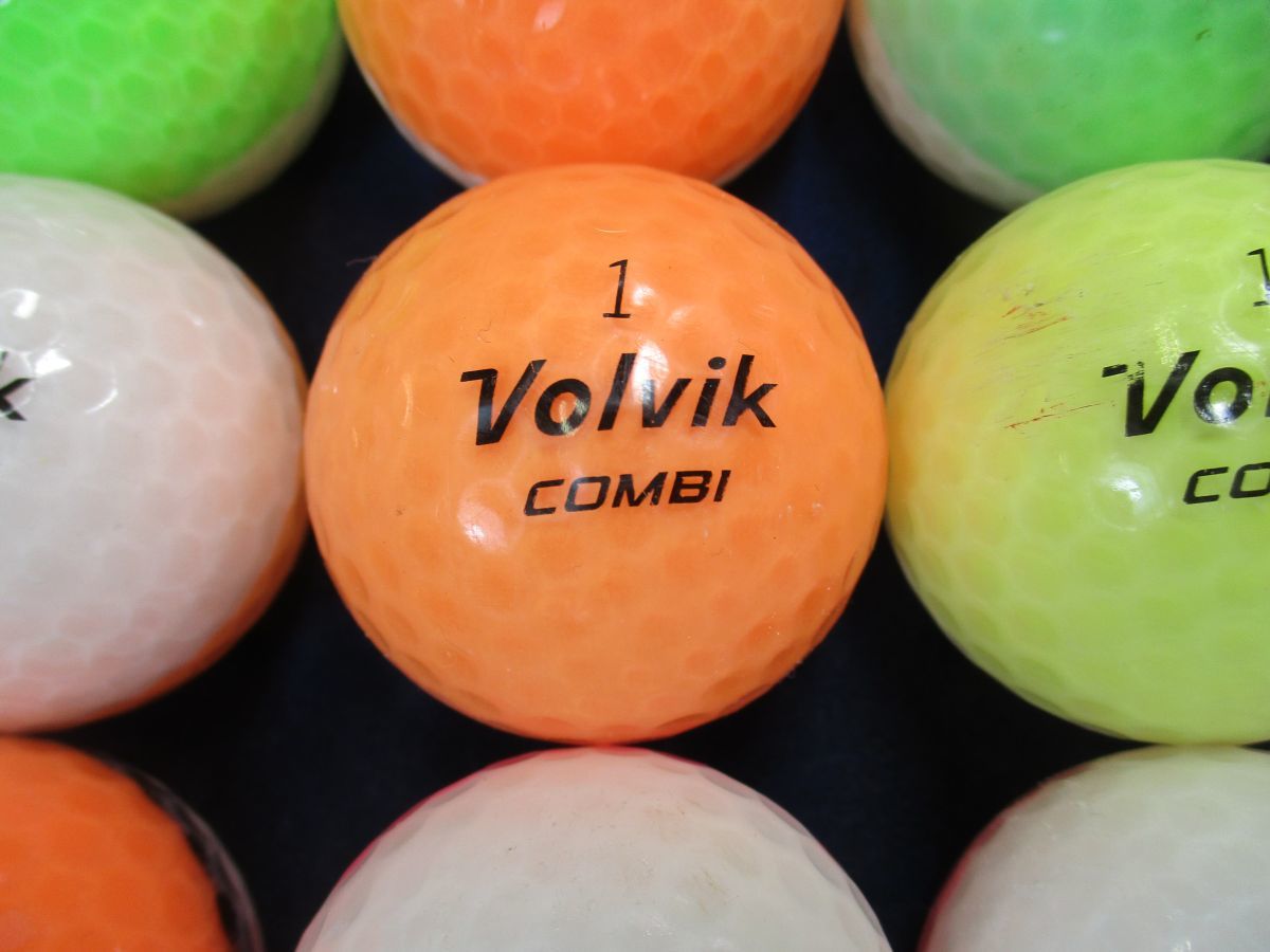 【中古】9513【お買得 】ボルビック Volvik -COMBI- 2トンカラー 30個の落札情報詳細 - ヤフオク落札価格検索 オークフリー