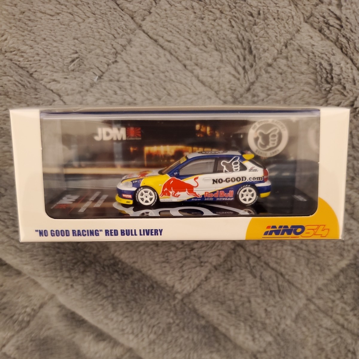 【未使用】Inno 1/64 JDM ホンダ シビック TYPE R HONDA CIVIC TYPE-R EK9 NO GOOD ...