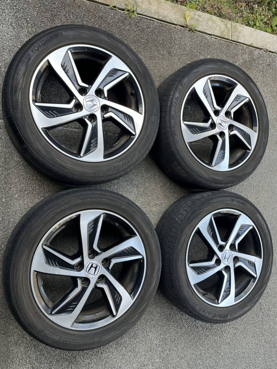 【目立った傷や汚れなし】美品★ RC オデッセイ 純正 アルミホイール 7J PCD 114.3 RC1 RC2 ホンダ 引き取り タイヤ付の落札情報詳細 - ヤフオク落札価格検索 オークフリー