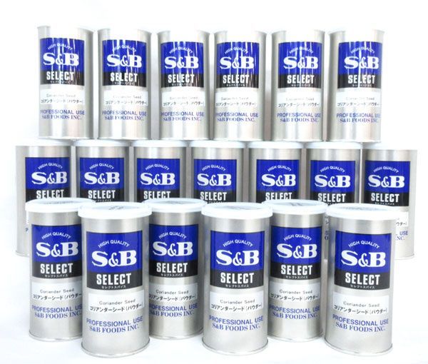 【未使用】送料300円(税込) st785 (0106) S&B セレクトスパイス コリアンダーシード パウダー 80g 19点【シンオク】の ...