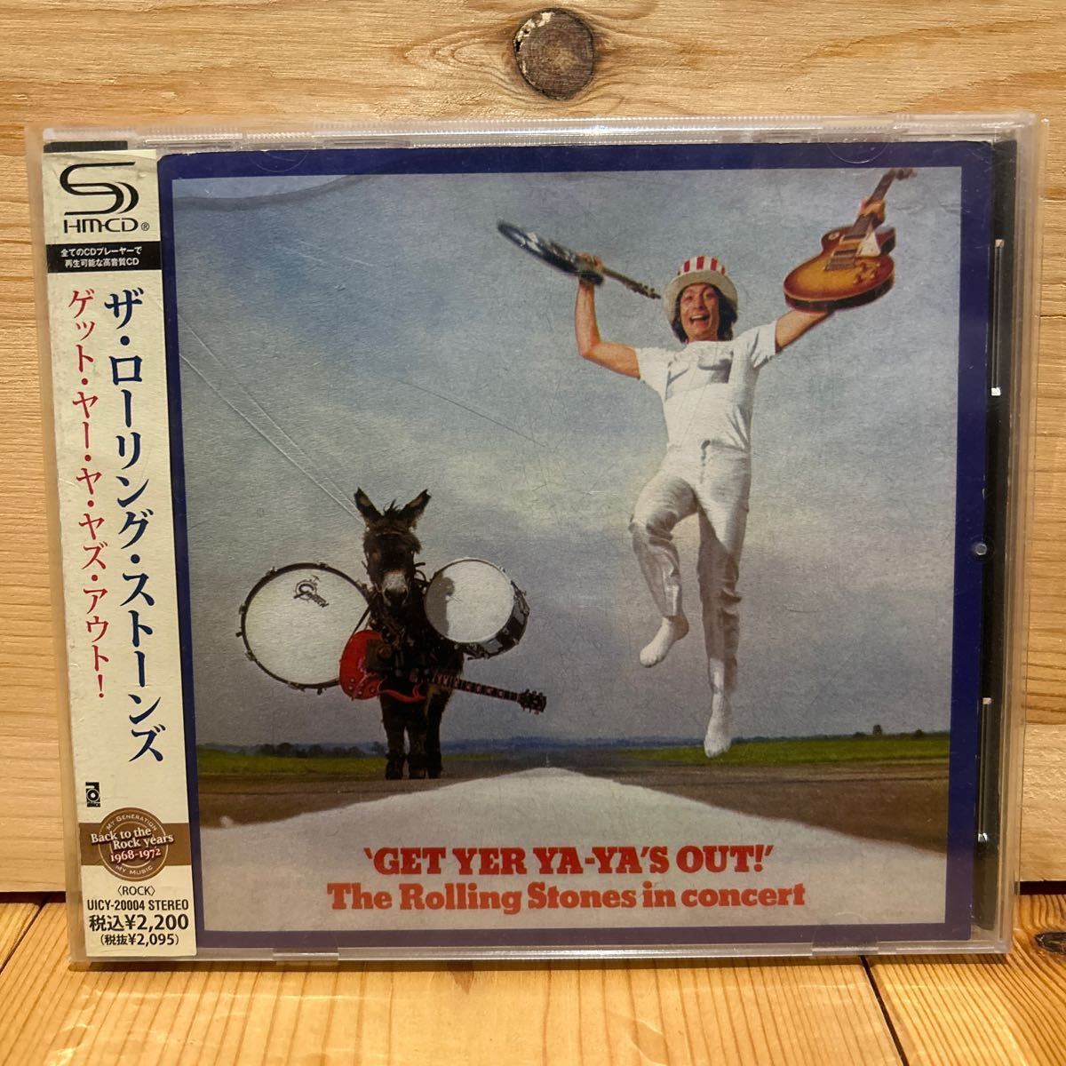 【傷や汚れあり】ザ・ローリング・ストーンズ / ゲット・ヤー・ヤ・ヤズ・アウト! SHM-CD THE ROLLING STONES ...