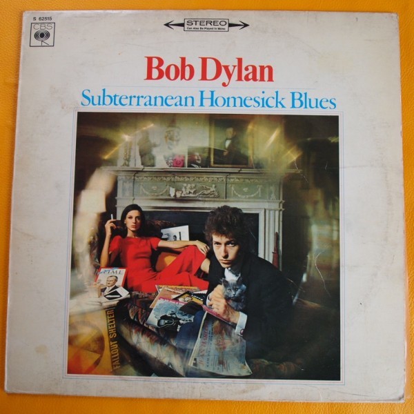 【傷や汚れあり】【LP】 Bob Dylan Subterranean Homesick Blues CBS S 62515 SPAIN ボブ ...