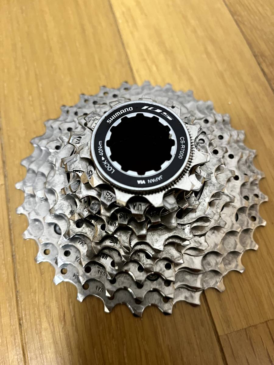 【やや傷や汚れあり】シマノ(SHIMANO) CS-R7000 11S 11-30T スプロケット 送料無料の落札情報詳細 - ヤフオク落札価格検索 オークフリー