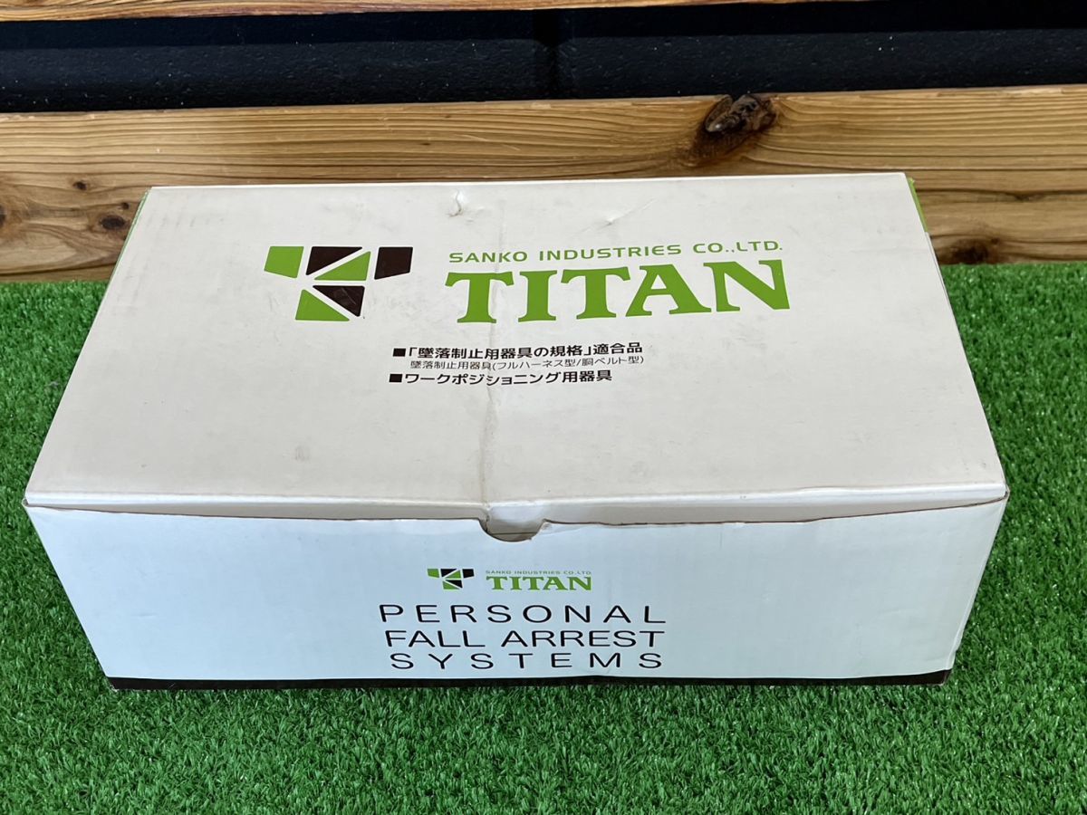 【未使用に近い】新品 未使用 TITAN 江戸鷹ハーネス ETN-10A-M フルハーネス 墜落制止用器具 サンコー株式会社 kd03009813の落札情報詳細 - Yahoo!オークション ...