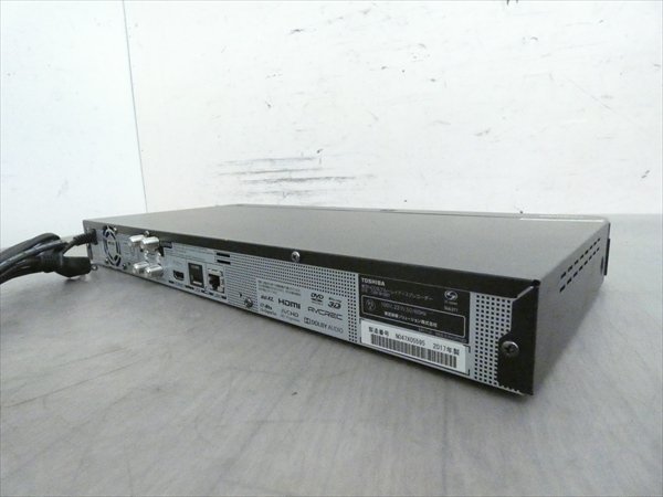 【傷や汚れあり】1TB☆17年☆東芝/REGZA☆HDDBDレコーダー☆DBR-W1007☆2番組同時録画☆3D対応機 管CX17039の落札 ...