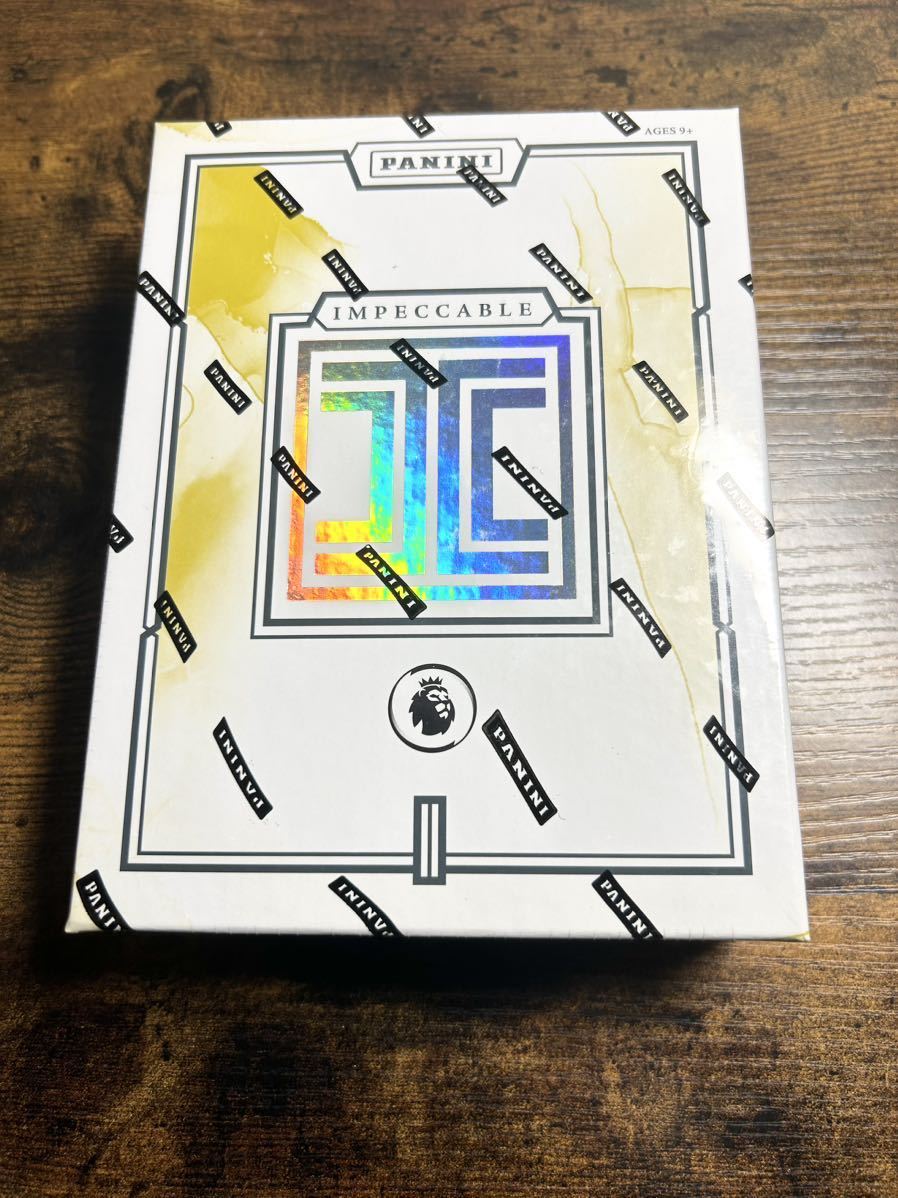 【未使用】2022-23 PANINI IMPECCABLE PREMIER LEAGUE 未開封 box シュリンク付き サッカー カード ...