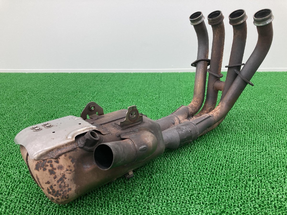 【傷や汚れあり】YZF-R6 エキパイマフラー 2C0 ヤマハ 純正 中古 バイク 部品 RJ12 コケキズ無し 機能的問題なし 品薄 希少品 ...