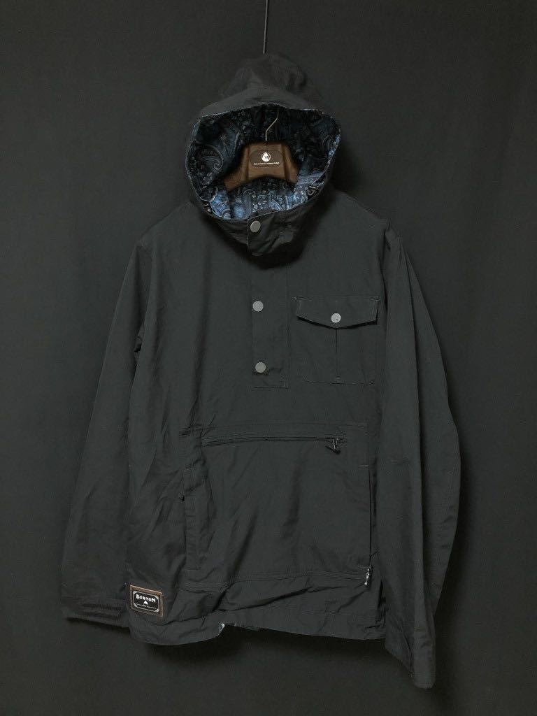 【目立った傷や汚れなし】 BURTON バートン【Sawyer Reversible Anorak JK】DRYRIDE スノーボード インサ ...
