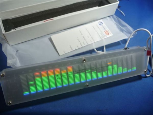 【未使用】LEDスペクトラムアナライザ/DSPなし版完成品 LEDスペアナ 自作オーディオ組み込みや車載にも、の落札情報詳細 - ヤフオク落札価格検索 オークフリー