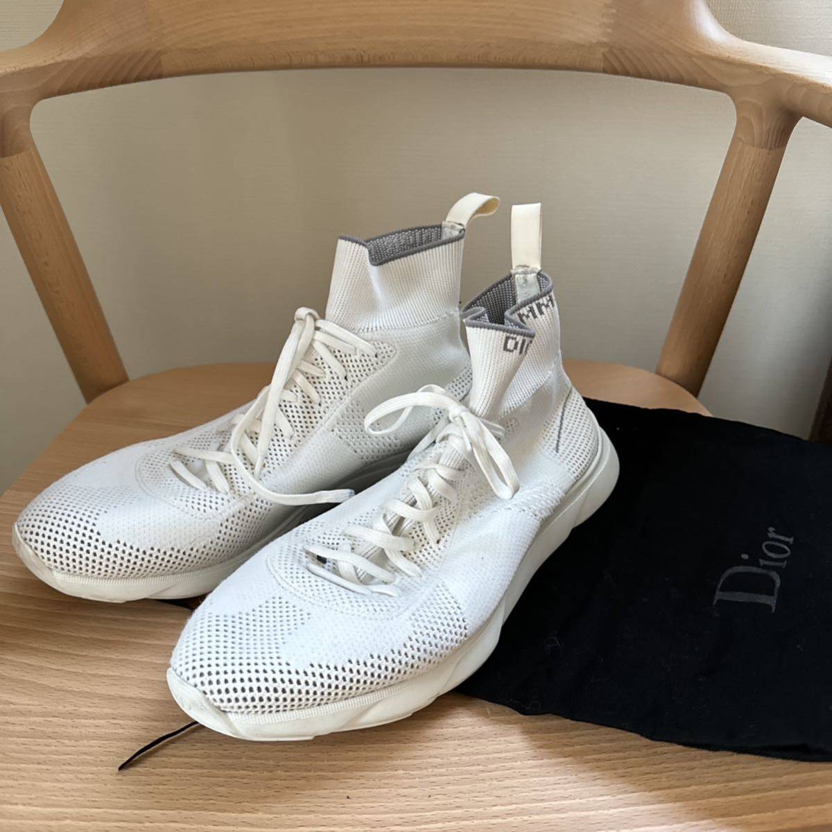 【やや傷や汚れあり】ディオール Dior Homme B21ソックススニーカー サイズ43の落札情報詳細 - Yahoo!オークション落札価格検索 オークフリー