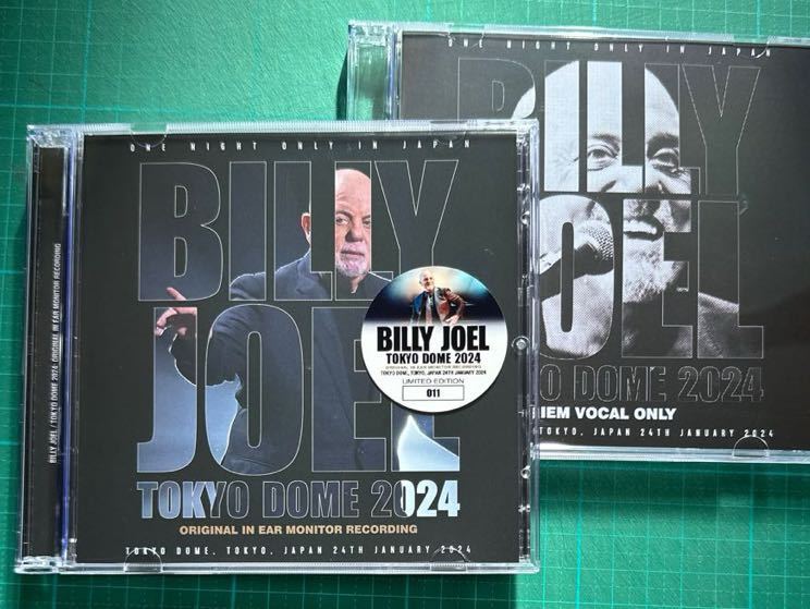 【未使用】BILLY JOEL / TOKYO DOME 2024 : ORIGINAL IN EAR MONITOR RECORDING (2CD + 2CDR) Numbered ...