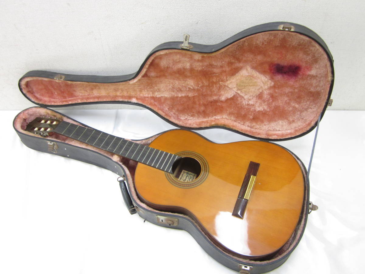 【傷や汚れあり】guitarra Tamura 田村 ギター クラシックギター 1967 ハードケース付き 2202161691の落札情報詳細
